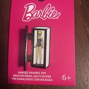 Loungefly | Accessories | Barbie Hinged Enamel Pin | Poshmark